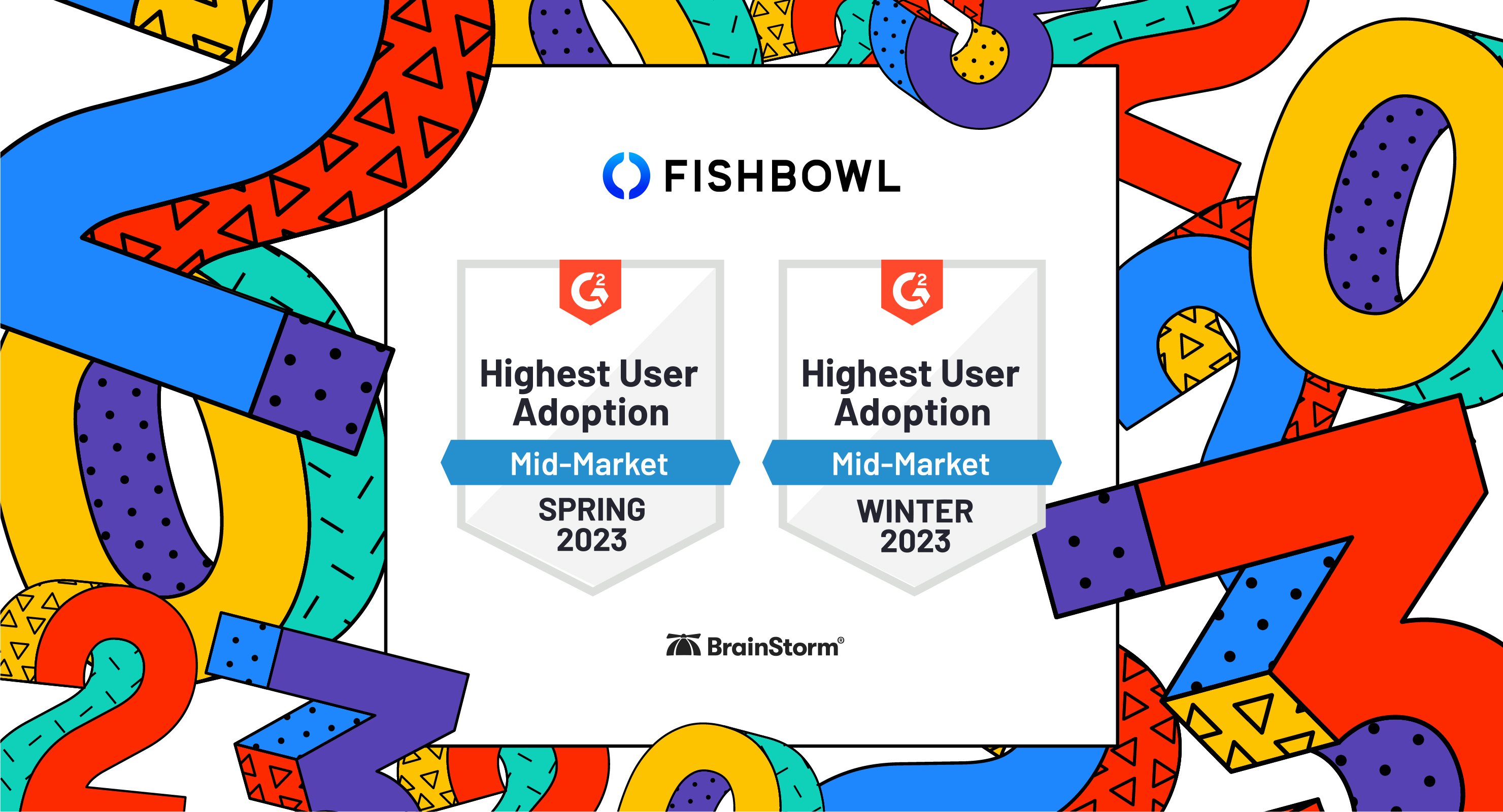 Fishbowl credits BrainStorm for G2 product award